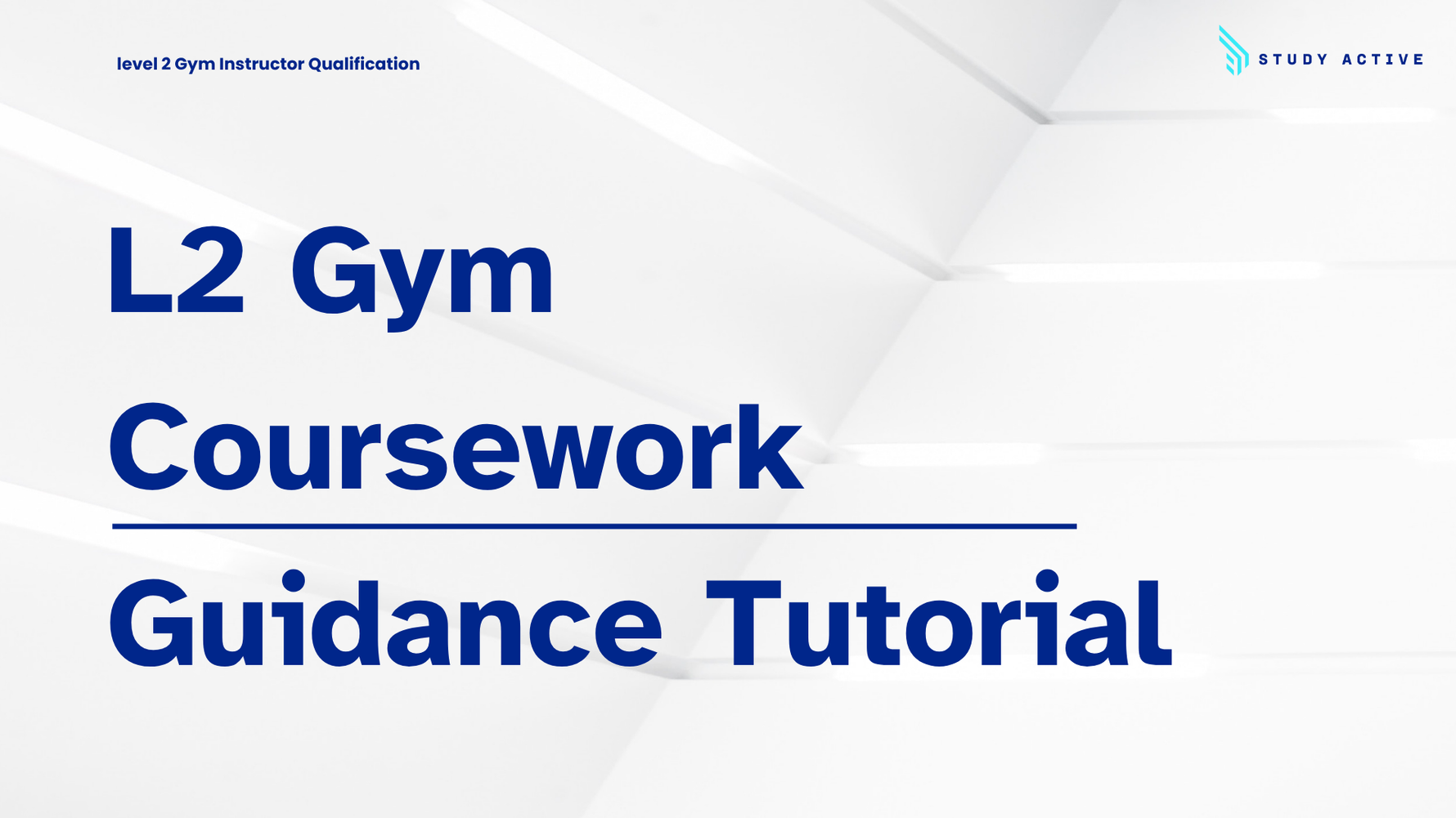 L2 Gym Instructing Course Videos